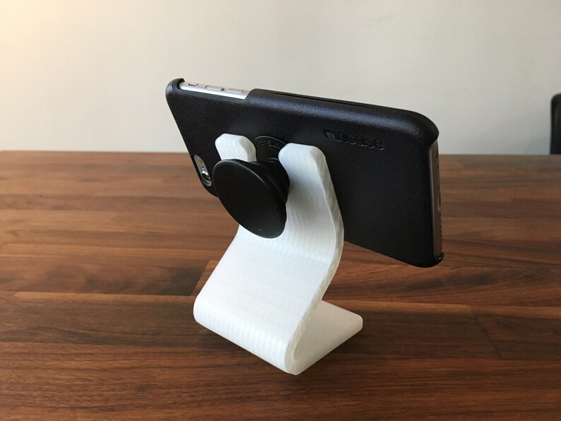 Simple White Translucent Stand to Use Your Popsocket Grip on - Etsy