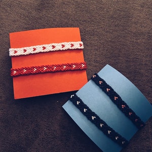 Tiny Heart Friendship Bracelet - Etsy