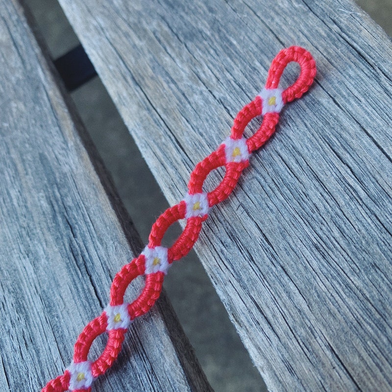 Embroidery Bracelet - Etsy
