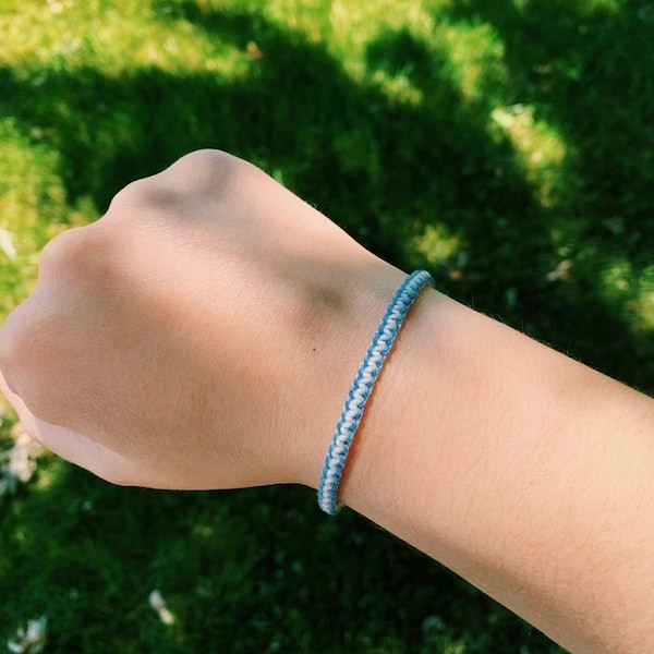 Square Knot Bracelet - Etsy