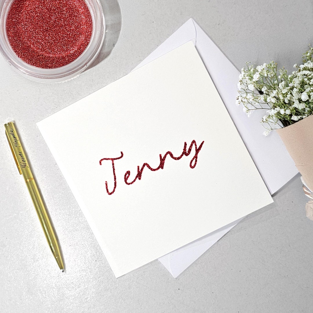 Create Your Own Card Custom Greeting Card Card for Him for Her Own Text ...