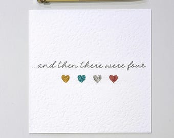 New Baby Card Second Child - Etsy Ireland