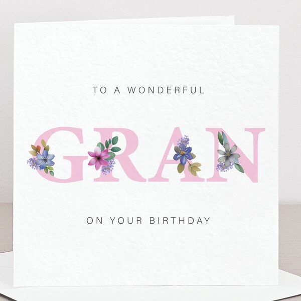 Grandmother Card - Etsy