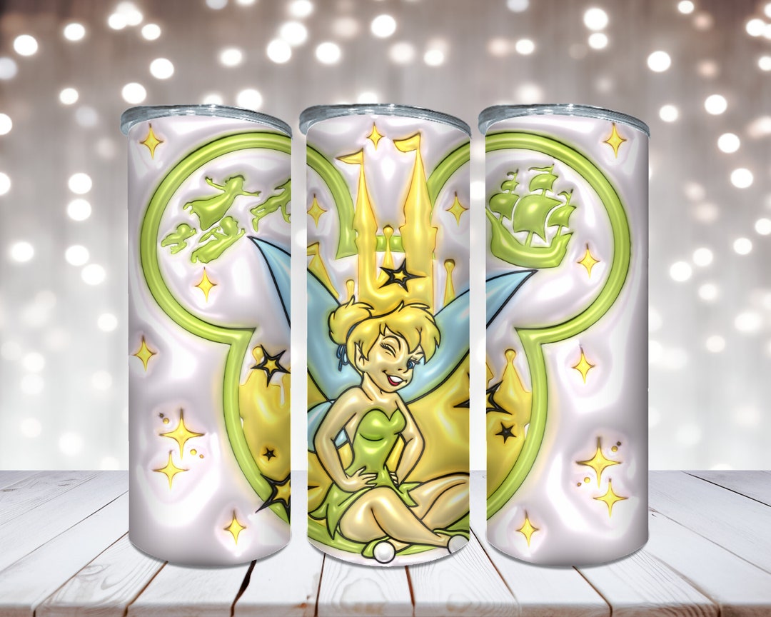 3D Inflated Princess Tumblers | Tink - Etsy