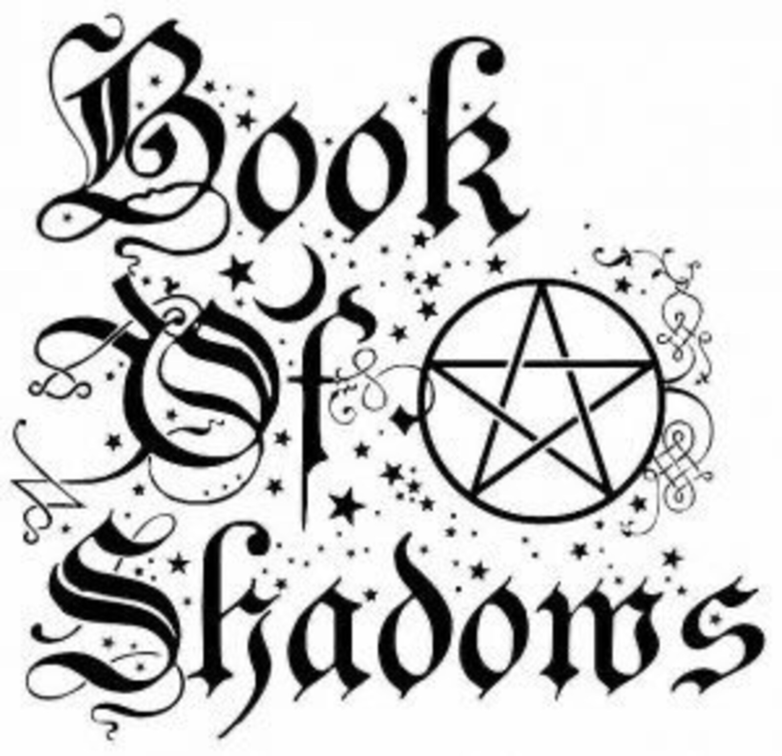 Book of Shadows Decal - Etsy