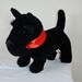 Douglas Cuddle Toys Realistic Scottish Terrier Dog Black Plush 16 ...