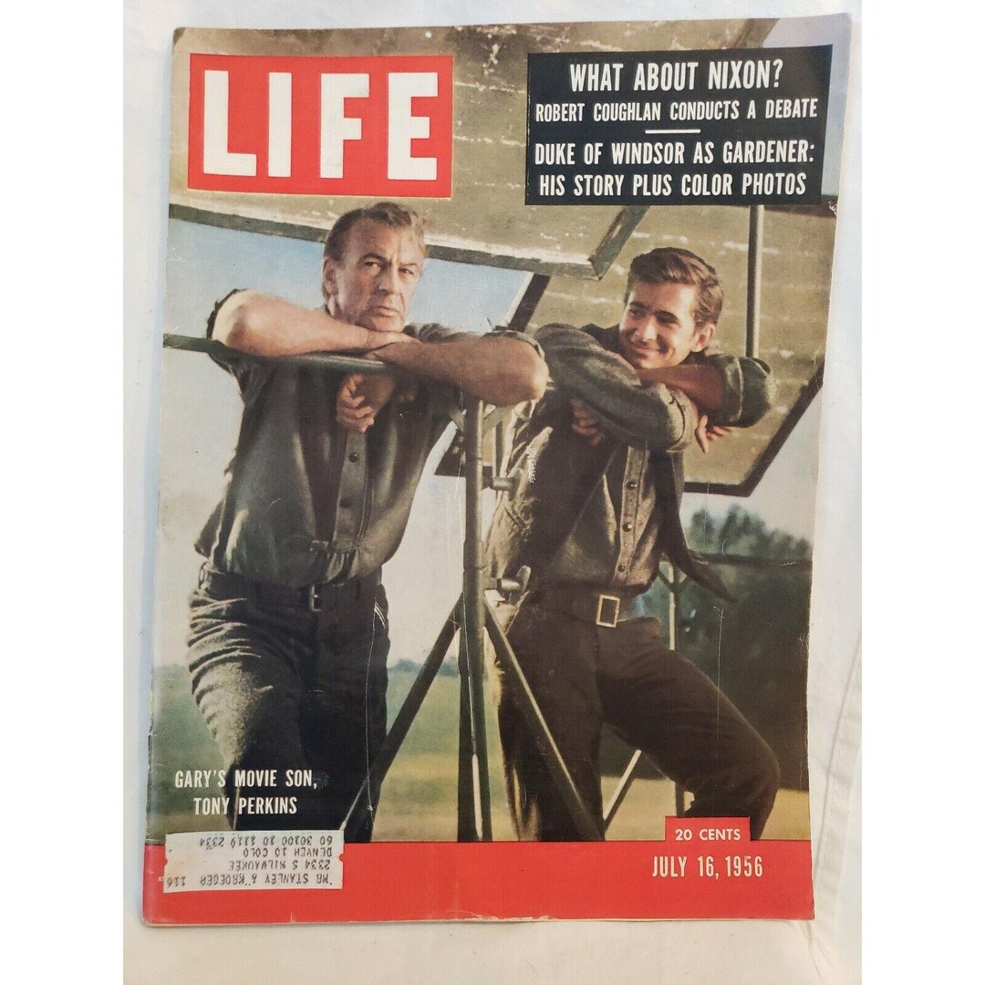 Vintage Life Magazine Marilyn Monroe Marriage Tony Perkins Duke of ...