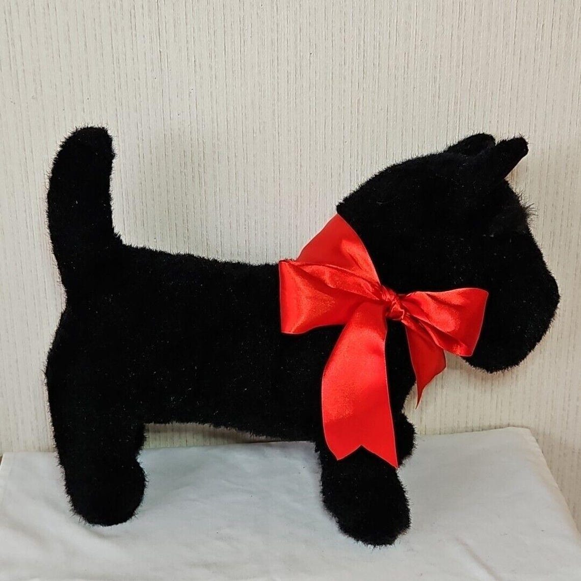 Douglas Cuddle Toys Realistic Scottish Terrier Dog Black Plush 16 ...