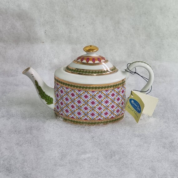 Vintage retro geometric teapot Drinkware Tea Cups & Sets etna.com.pe