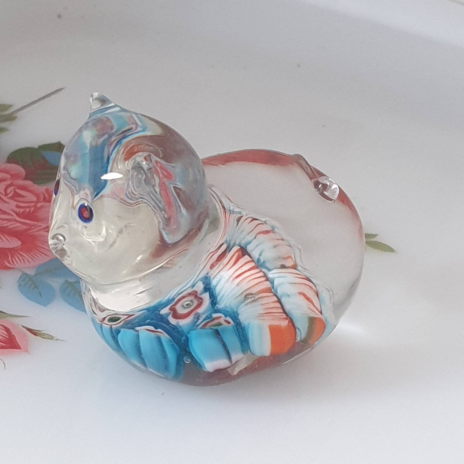 Glass Art Glass Sculptures & Figurines Art & Collectibles Vintage Hand ...