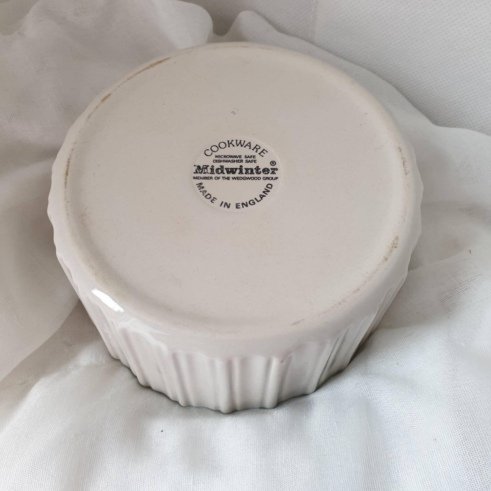 Midwinter Deep Fluted Dish Apple Design Midwinter Fluted Deep - Etsy UK