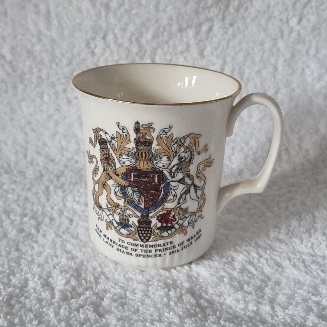 Royal Doulton Prince Charles Lady Diana Royal Wedding Mug, Employees ...
