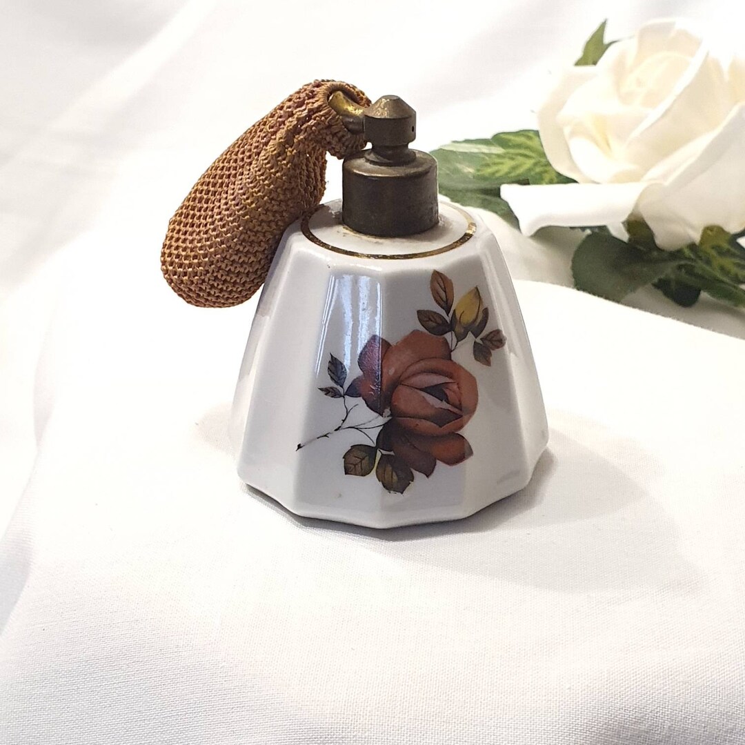 Vintage Porcelain Perfume Bottle Porcelain Perfume Pump - Etsy