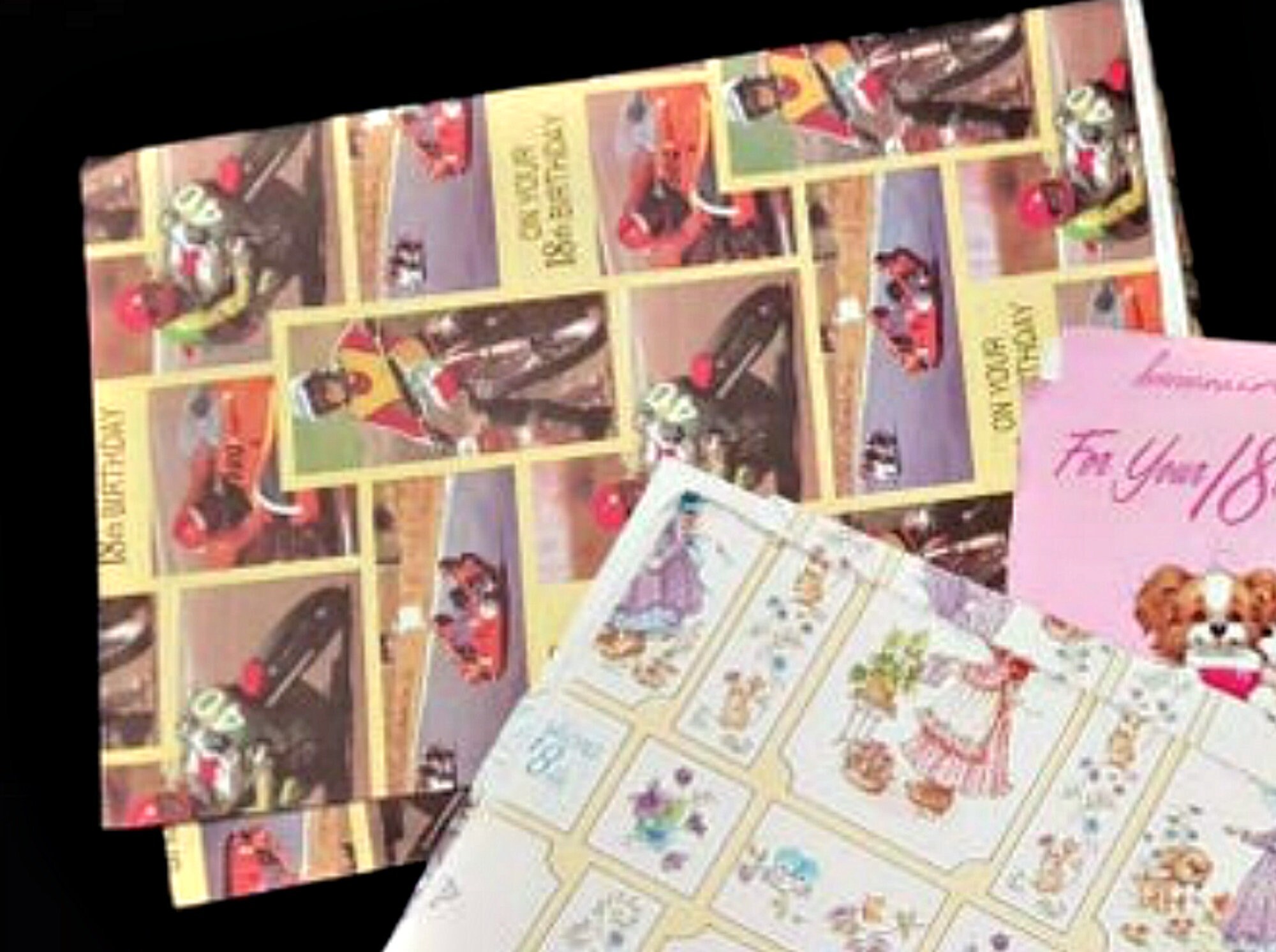 Vintage 70's Wrapping Paper Lot of 1970's Gift Wrap - Etsy