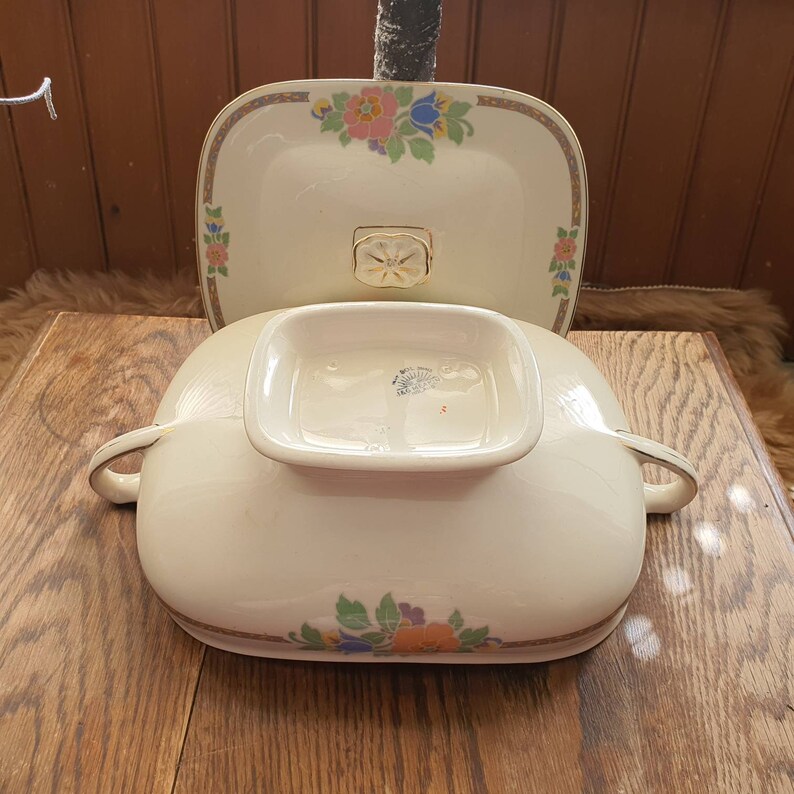 Vintage Tureen J&G Meakin Sol Art Deco Meakin Sol Lidded - Etsy UK