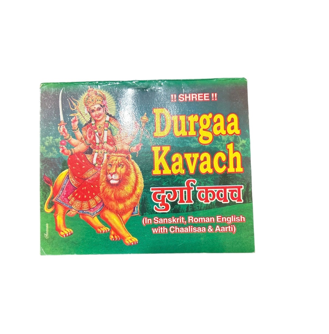 Shree Durga Kavach, in Hindi and Roman English, With Chalisa and Aarti ...