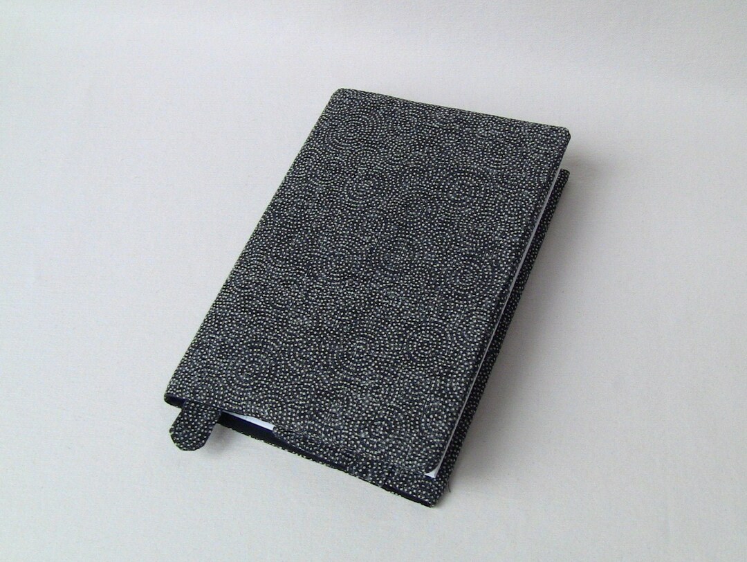 Cotton Book Cover, Notebook Sleeve, Textile Journal Pouch, Reusable A5 ...