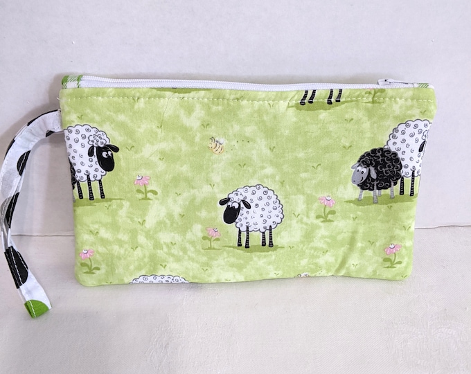 Patchwork Quilting Pencil Case, Cosmetic Case, Small Makeup Bag ...