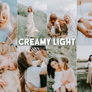 15 LIGHTROOM Presets Creamy Light, Natural Lifestyle Presets, Mobile ...