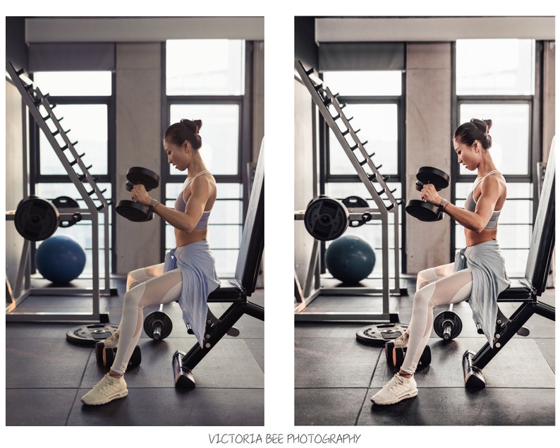 25 FITNESS LIGHTROOM Presets, Gym Instagram Filter, Moody Workout ...