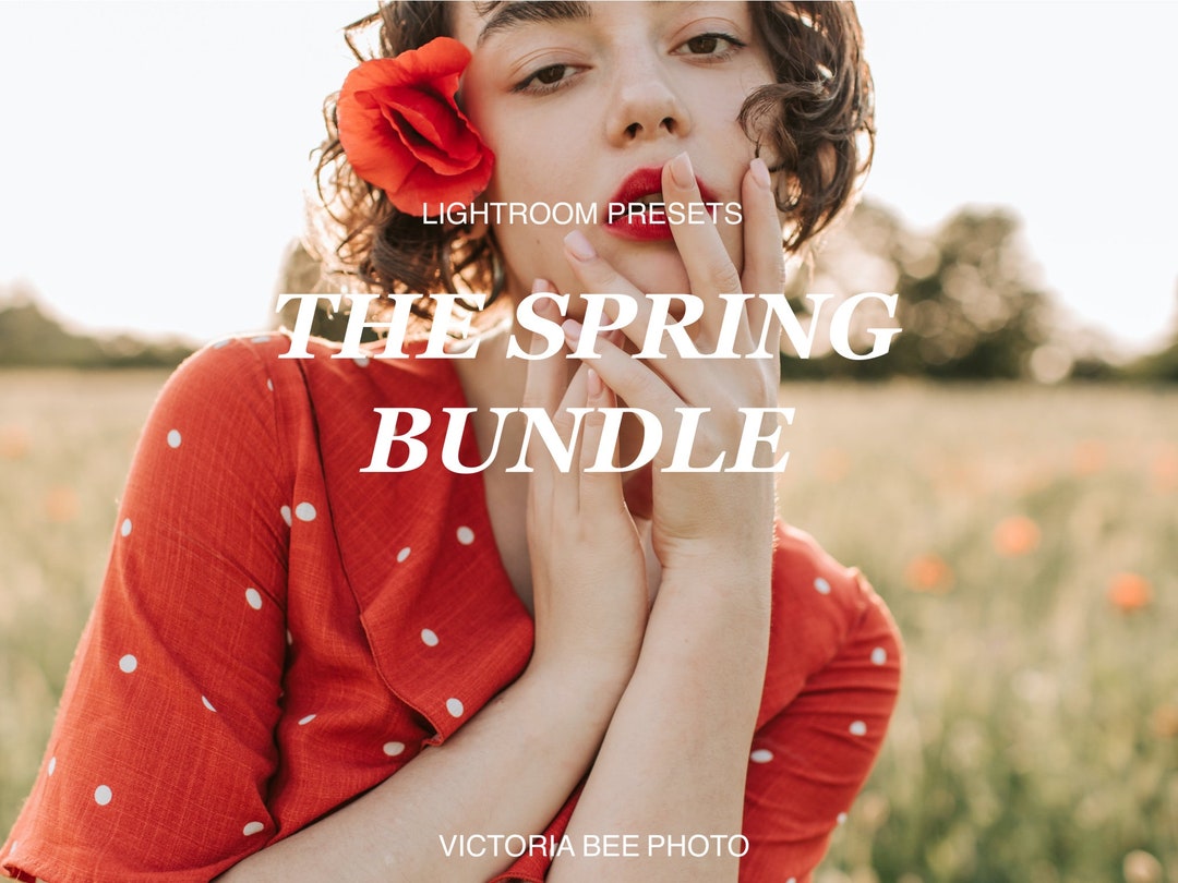 SPRING Lightroom Presets Bundle All in One , Natural Lifestyle Mobile ...