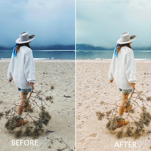 Lightroom Presets Salty Film, 15 Summer Presets for Lightroom, Grainy ...