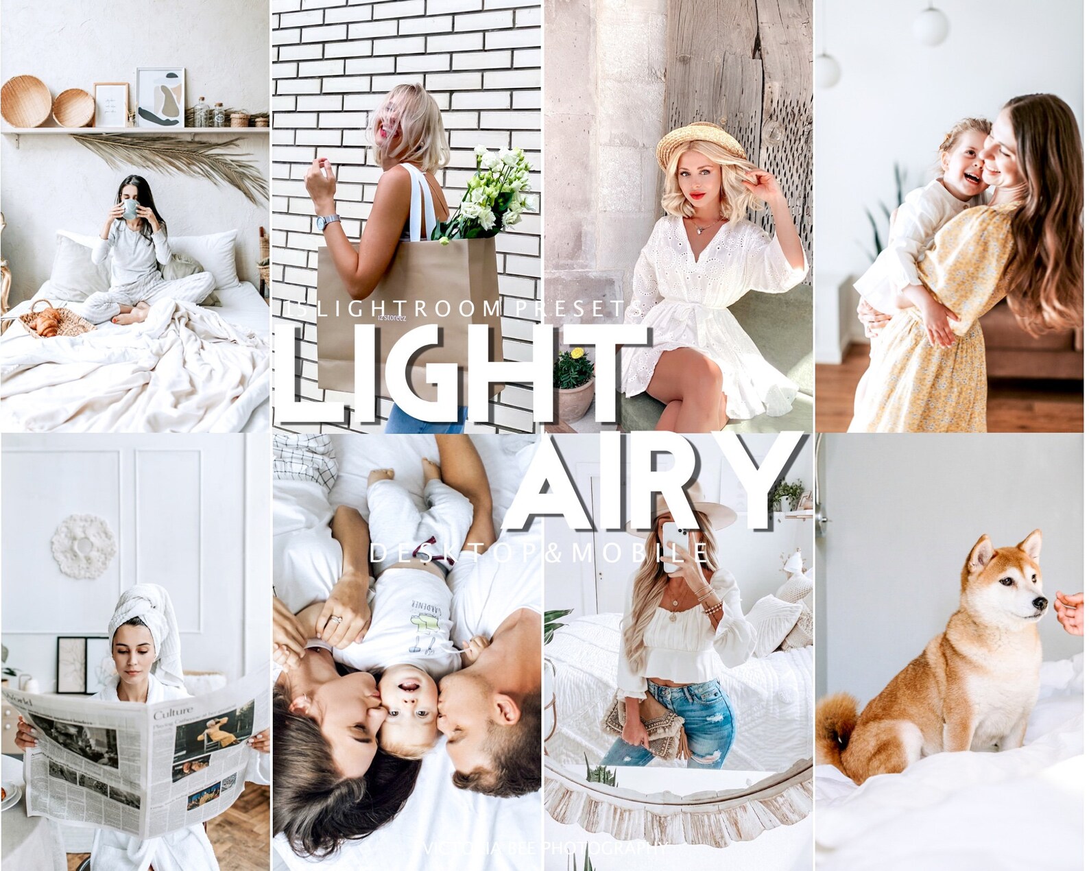 20 LIGHT AND AIRY Lightroom Presets for Mobile and Desktop - Etsy