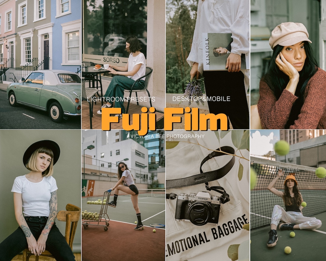 15 Lightroom Presets Fuji Film, Retro Analog Preset, Film Instagram ...
