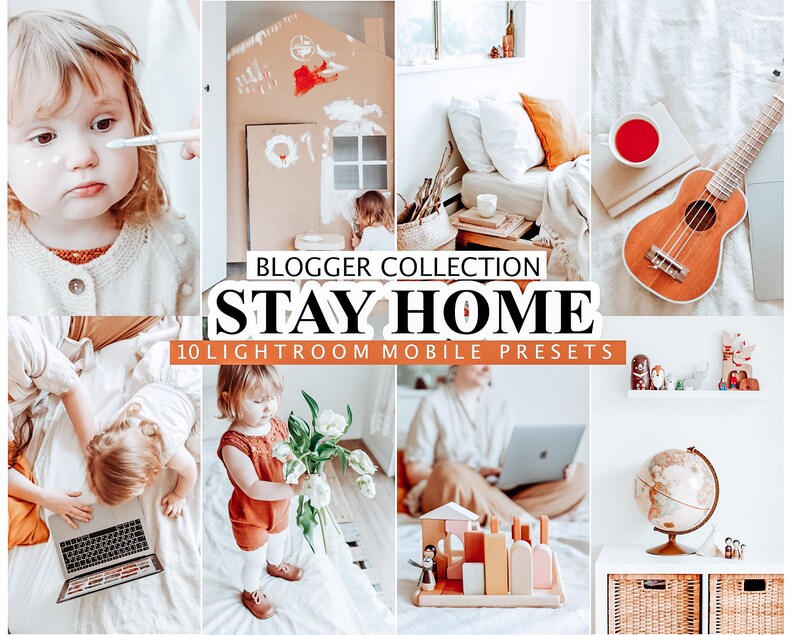 10 Mobile Lightroom Presets Stay Home Instagram Presets - Etsy