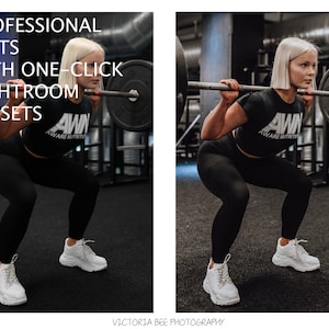 25 FITNESS LIGHTROOM Presets, Gym Instagram Filter, Moody Workout ...