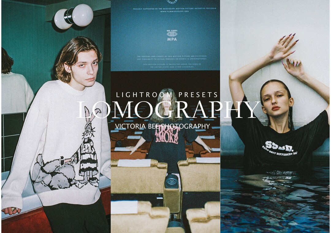 15 Lomography Lightroom Presets Vintage Lo-fi Aesthetic, Film Preset ...
