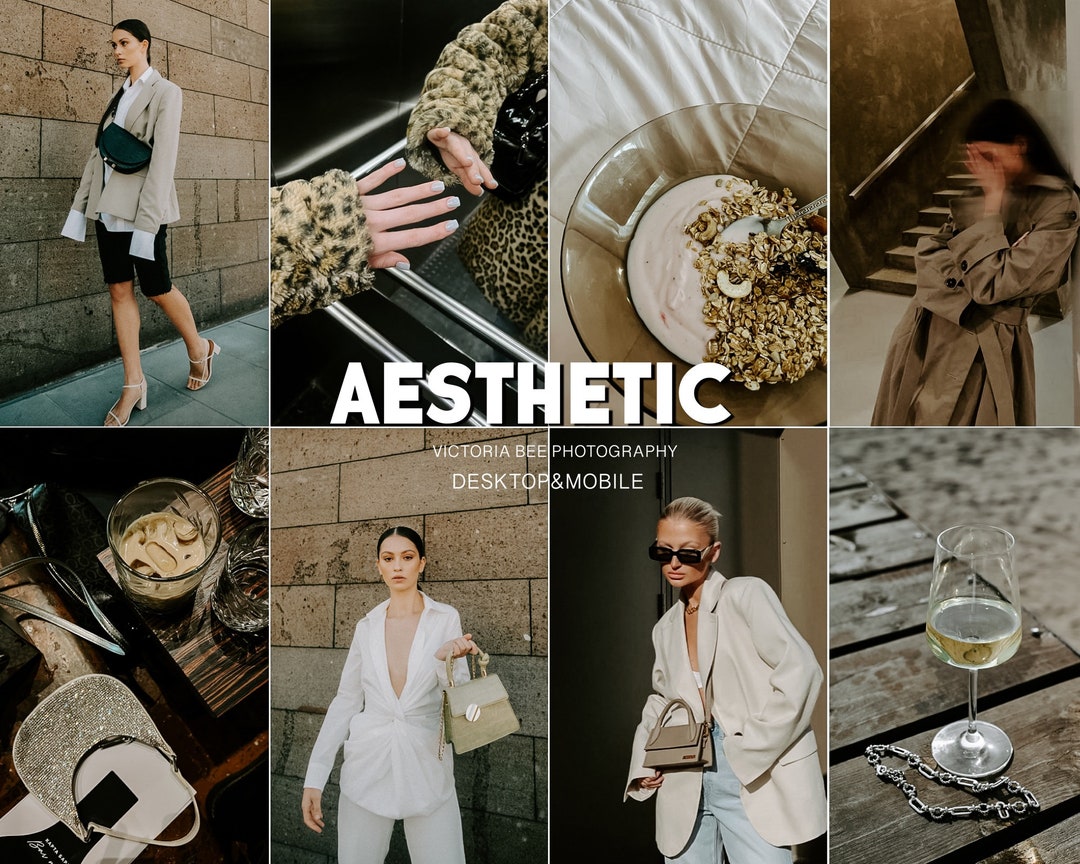 15 LIGHTROOM Preset Aesthetic, Photo Preset, Moody Minimal Tone, Muted ...