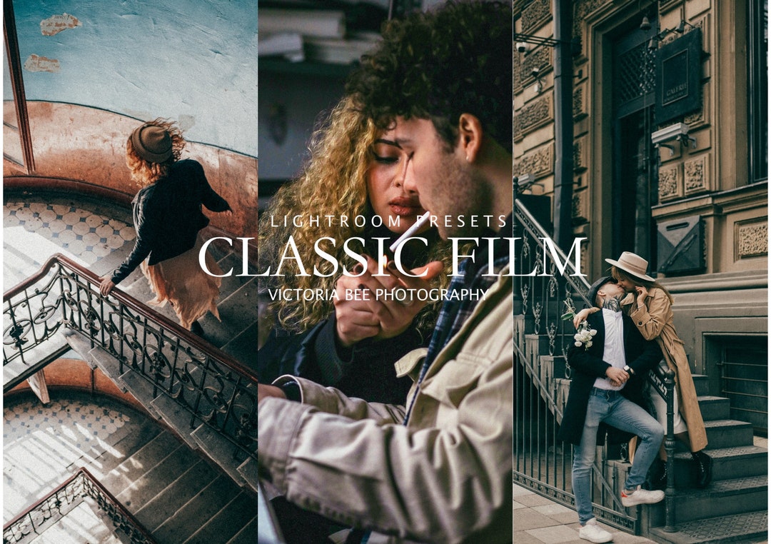15 Lightroom Preset Classic Film, Retro Nostalgia Filter, Cinematic ...