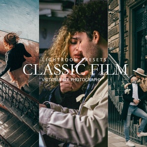 15 Lightroom Preset Classic Film, Retro Nostalgia Filter, Cinematic ...
