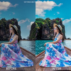 15 Lightroom Presets, Blogger Travel Presets, Vibrant Filter for ...