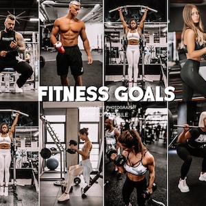 25 FITNESS LIGHTROOM Presets, Gym Instagram Filter, Moody Workout ...