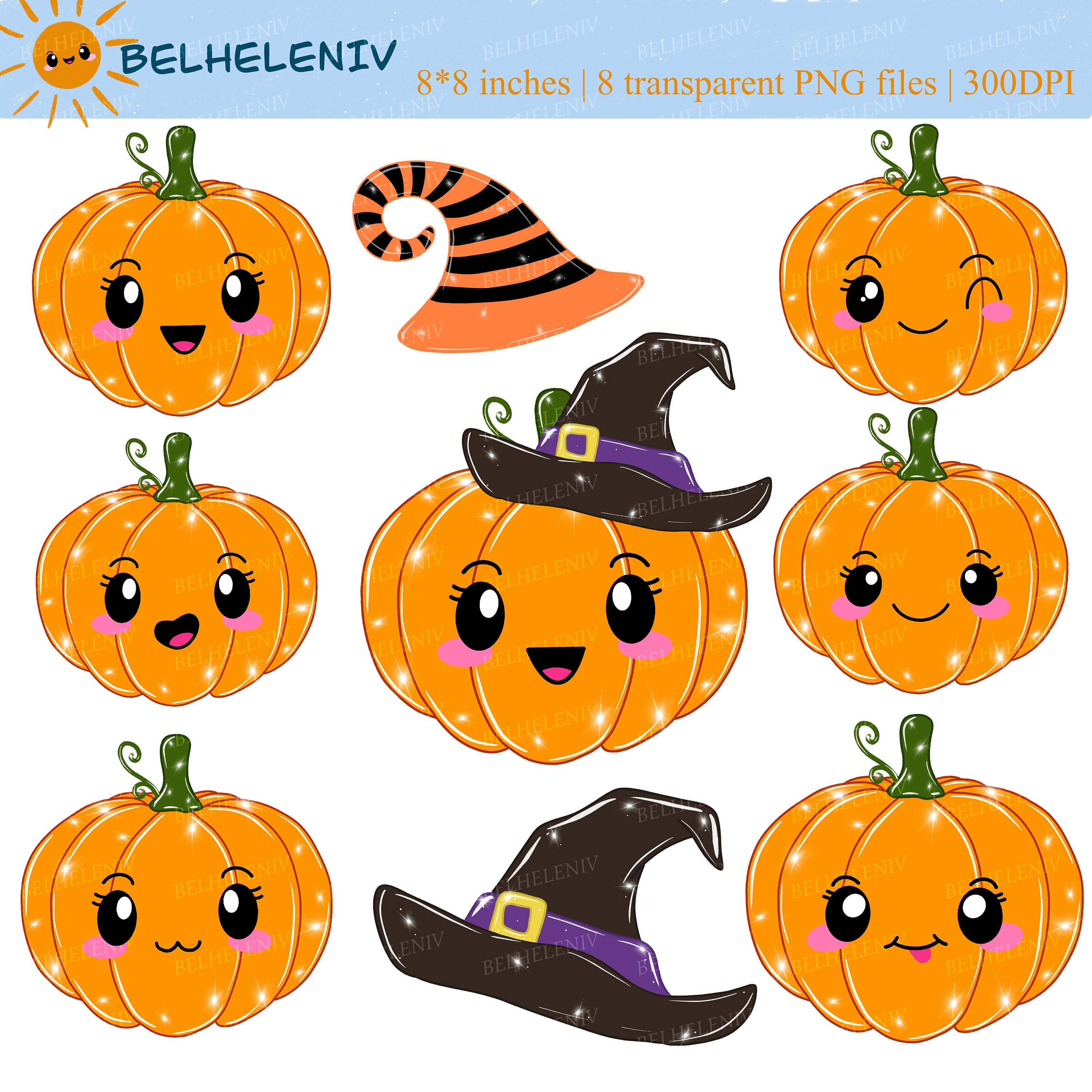 Pumpkin Girl Sticker|stickers,pumpkins,halloween,holiday,cute,kawaii ...