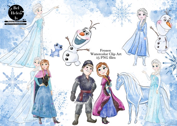 Clip Art Frozen Inspired Clipart Frozen Clipart Princess Annа ...