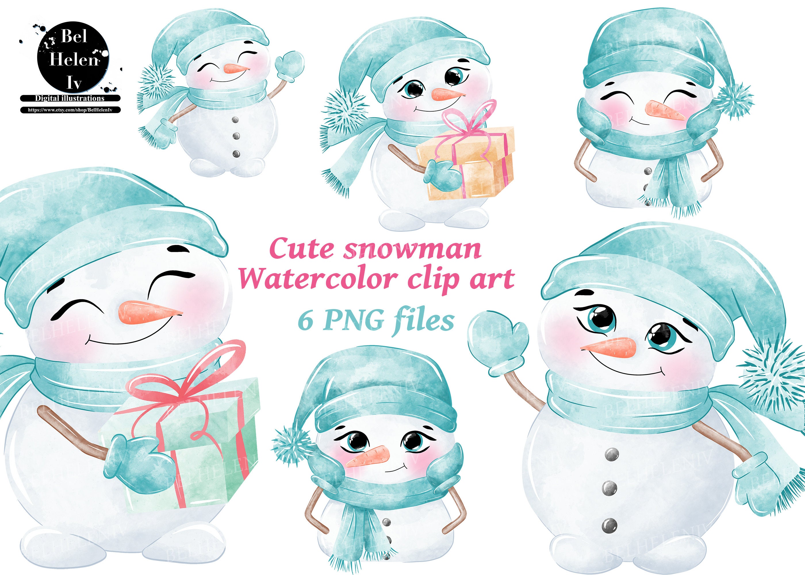 Personal and Limited Commercial Princess Snowman Clip art Snow Princess ...