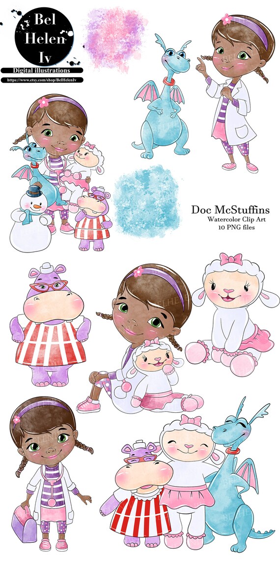 Doc Mcstuffins Characters Png