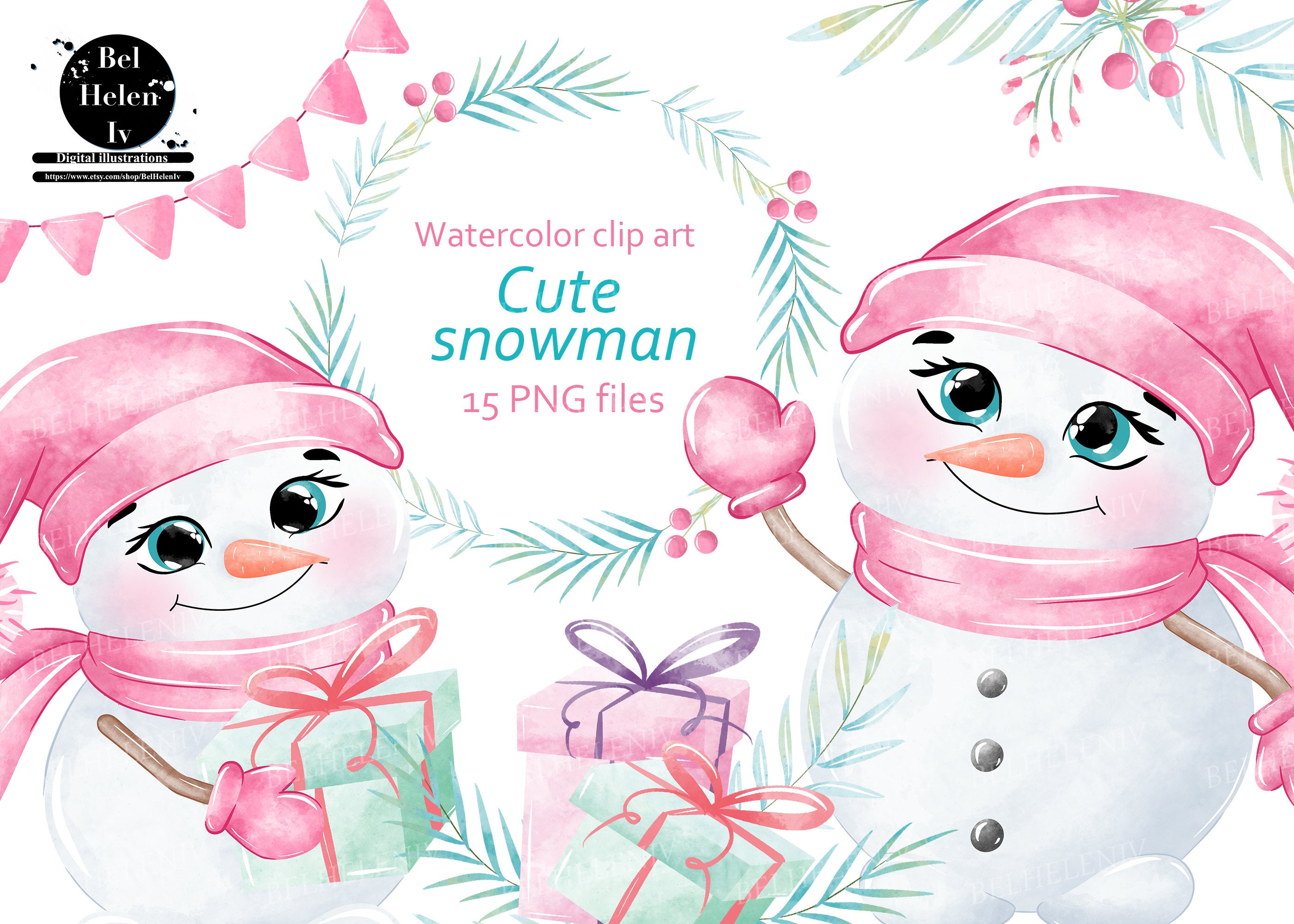Personal and Limited Commercial Princess Snowman Clip art Snow Princess ...