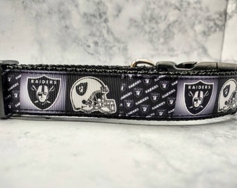 Raiders Dog Collar | Etsy