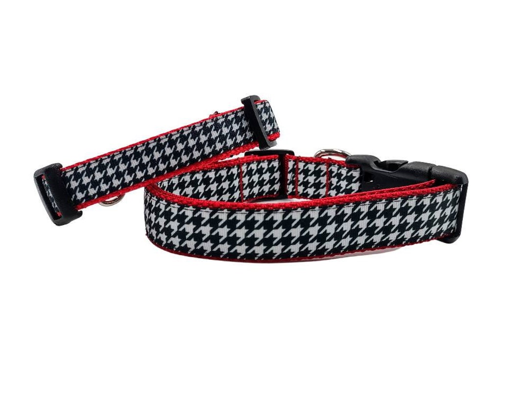 Any Color Houndstooth Dog Collar - Etsy