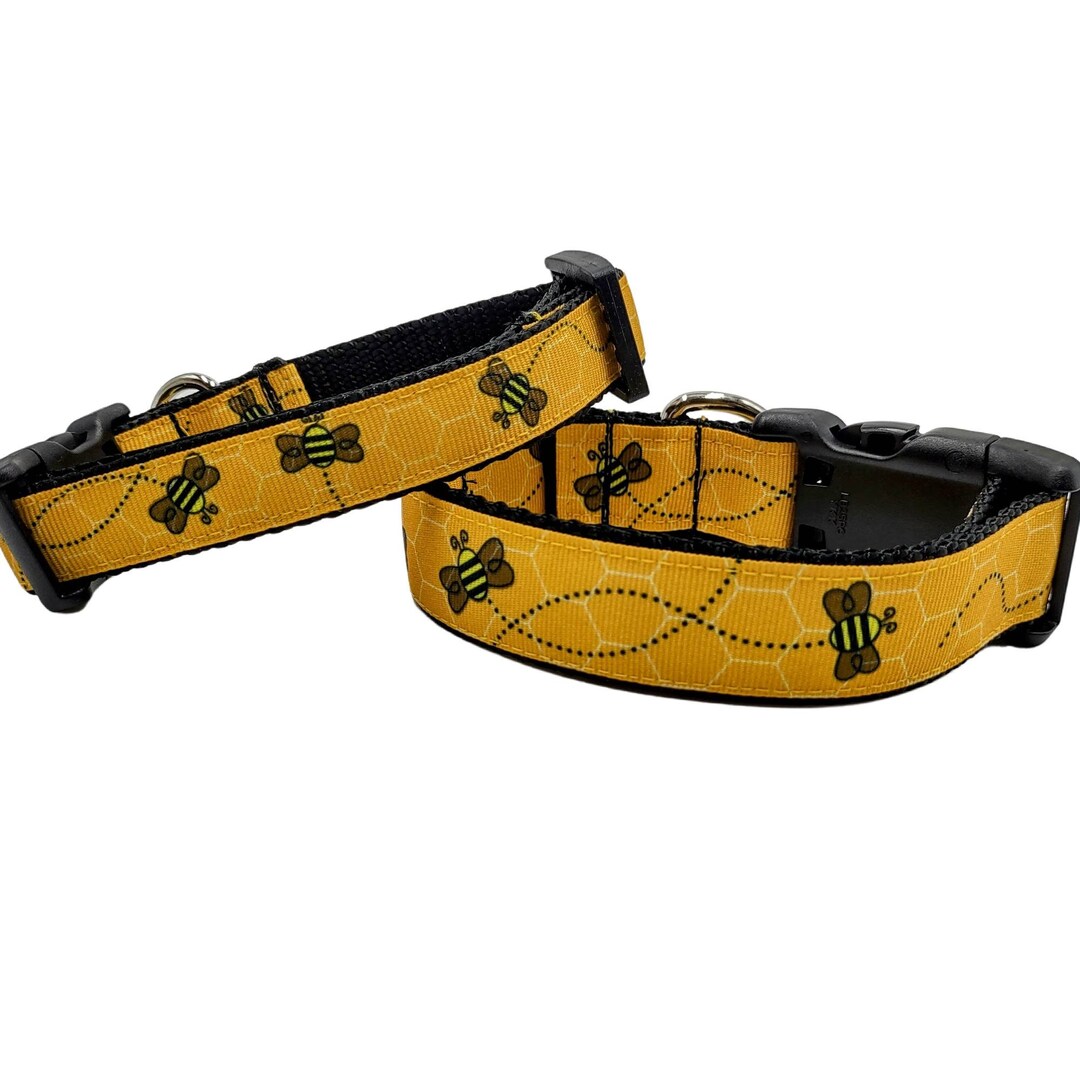 Bumble Bee Dog Collar - Etsy