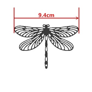 Metal Cutting Dies Dragonfly Insect Die Cut Mold Scrapbooking Paper ...