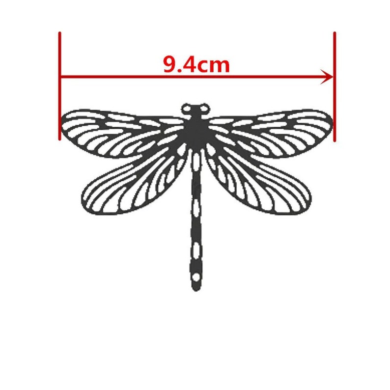 Metal Cutting Dies Dragonfly Insect Die Cut Mold Scrapbooking Paper ...