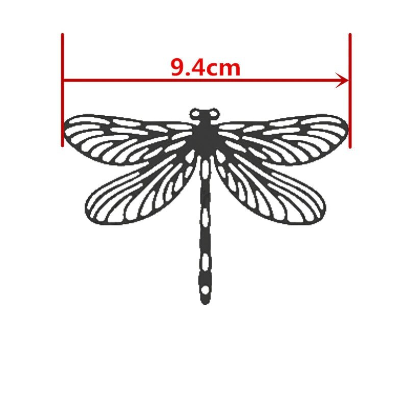 Metal Cutting Dies Dragonfly Insect Die Cut Mold Scrapbooking Paper ...