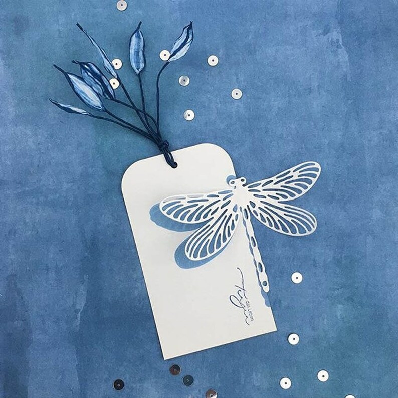 Metal Cutting Dies Dragonfly Insect Die Cut Mold Scrapbooking Paper ...