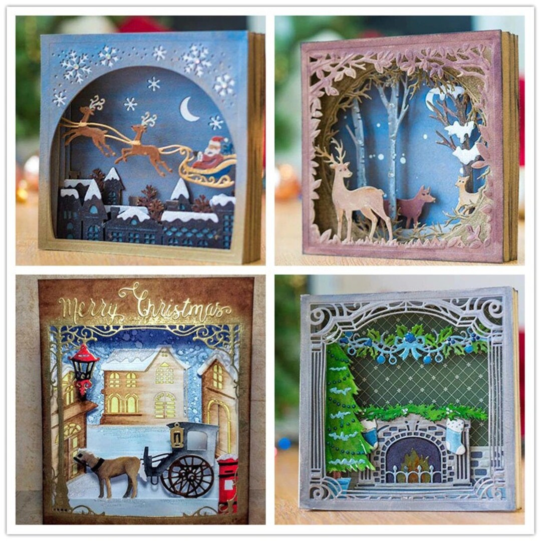 Metal Cutting Dies for Scrapbooking and Cards Making Paper Craft Dies ...