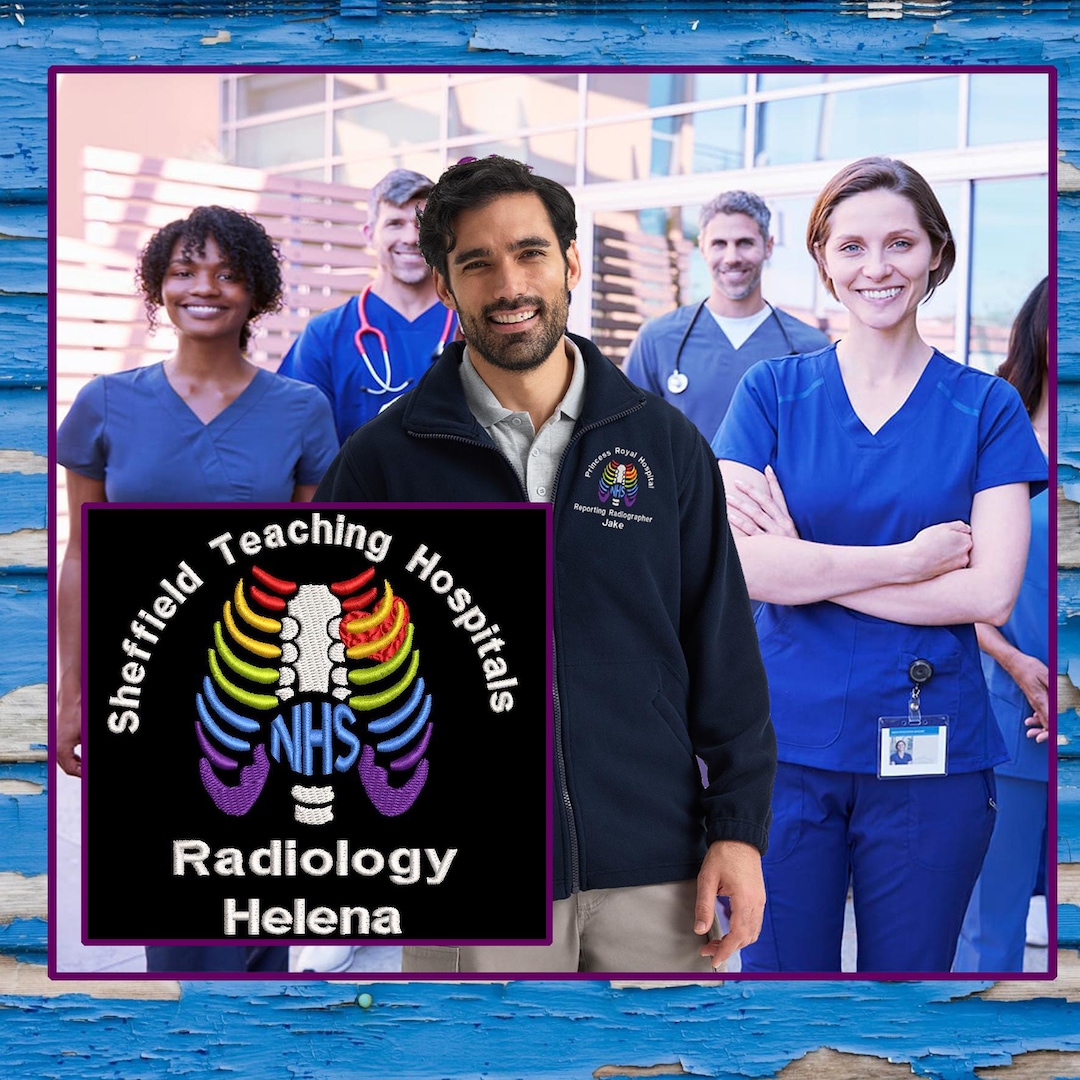 Personalized NHS Rainbow X-ray Fleece Jacket, Medical Worker Gift - Etsy UK